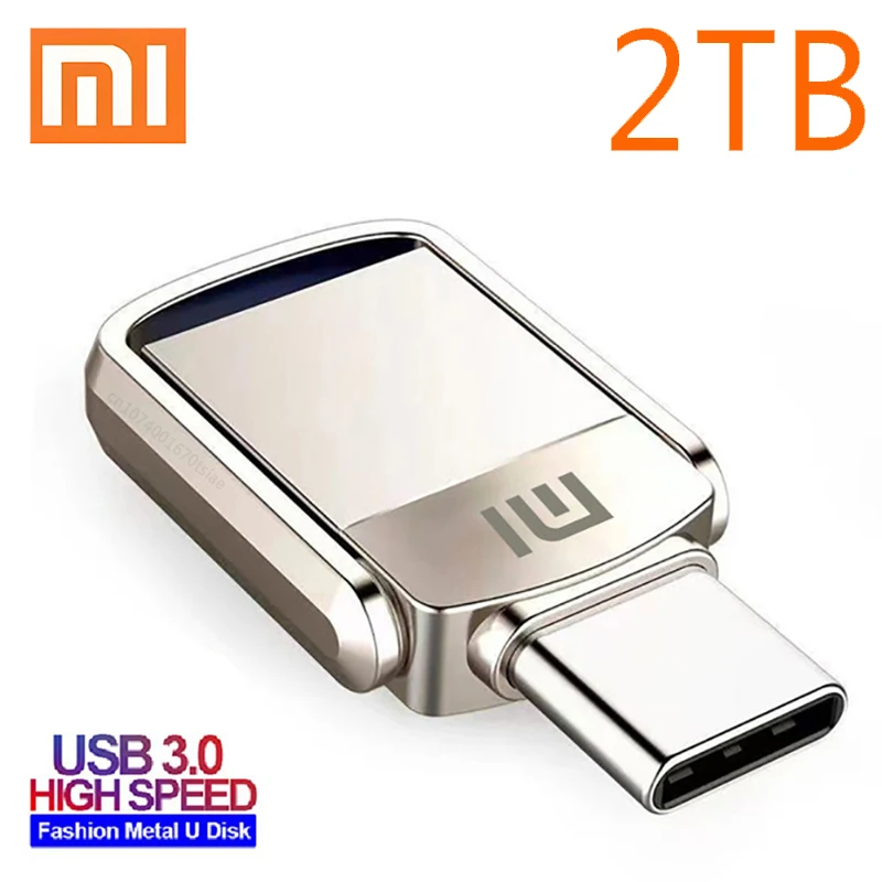 Xiaomi 2tb U Disk Flash Drives Usb3.0 High Speed Pendrive Type-c ...