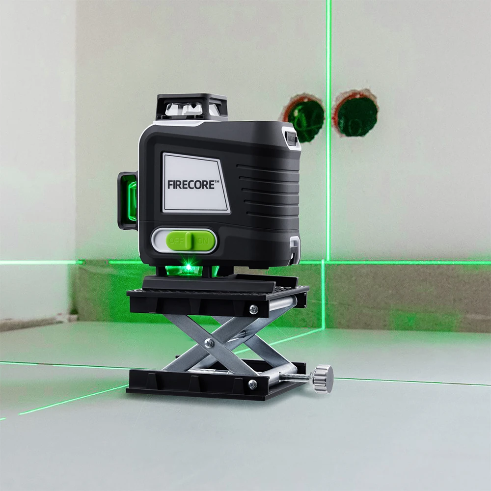 FIRECORE G60 16-Line 4D Self-Leveling 360° Green Laser Level