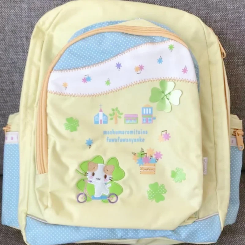 Nueva mochila Kawaii Masyumaro esponjosa Fuwa Nyanko Cat, bonita ...