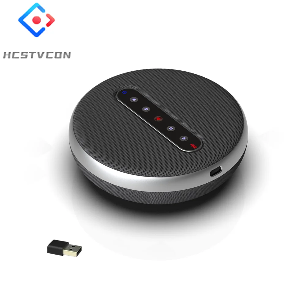 Conference-Microphone-USB-Speakerphone-Omnidirectional-Computer-6-Mic ...