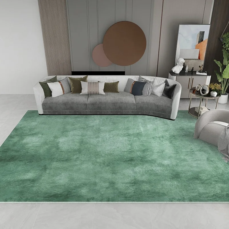 Light Green Living Room Large Area Carpet Home Decoration Sofa Coffee ...