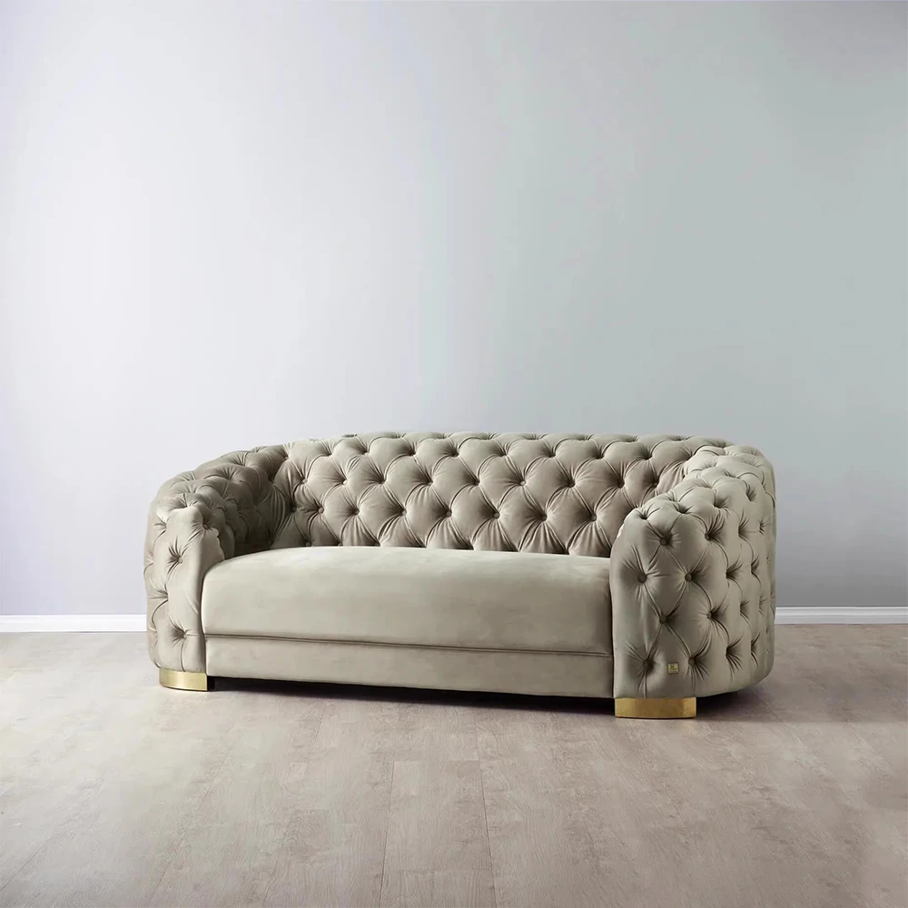 MANBAS-Classic-Chesterfield-Sofa-Sets-with-Cloth-Buttons-Fabric-Living ...