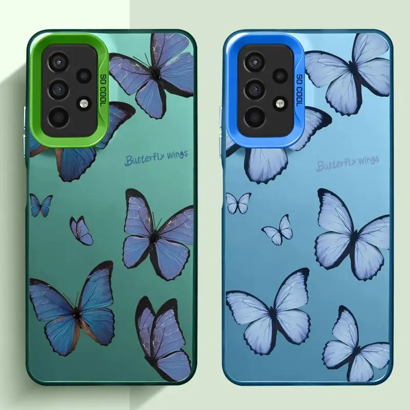 Butterfly-Phone-Case-For-Samsung-Galaxy-A15-A73-A72-A54-53-A52-A33-34 ...