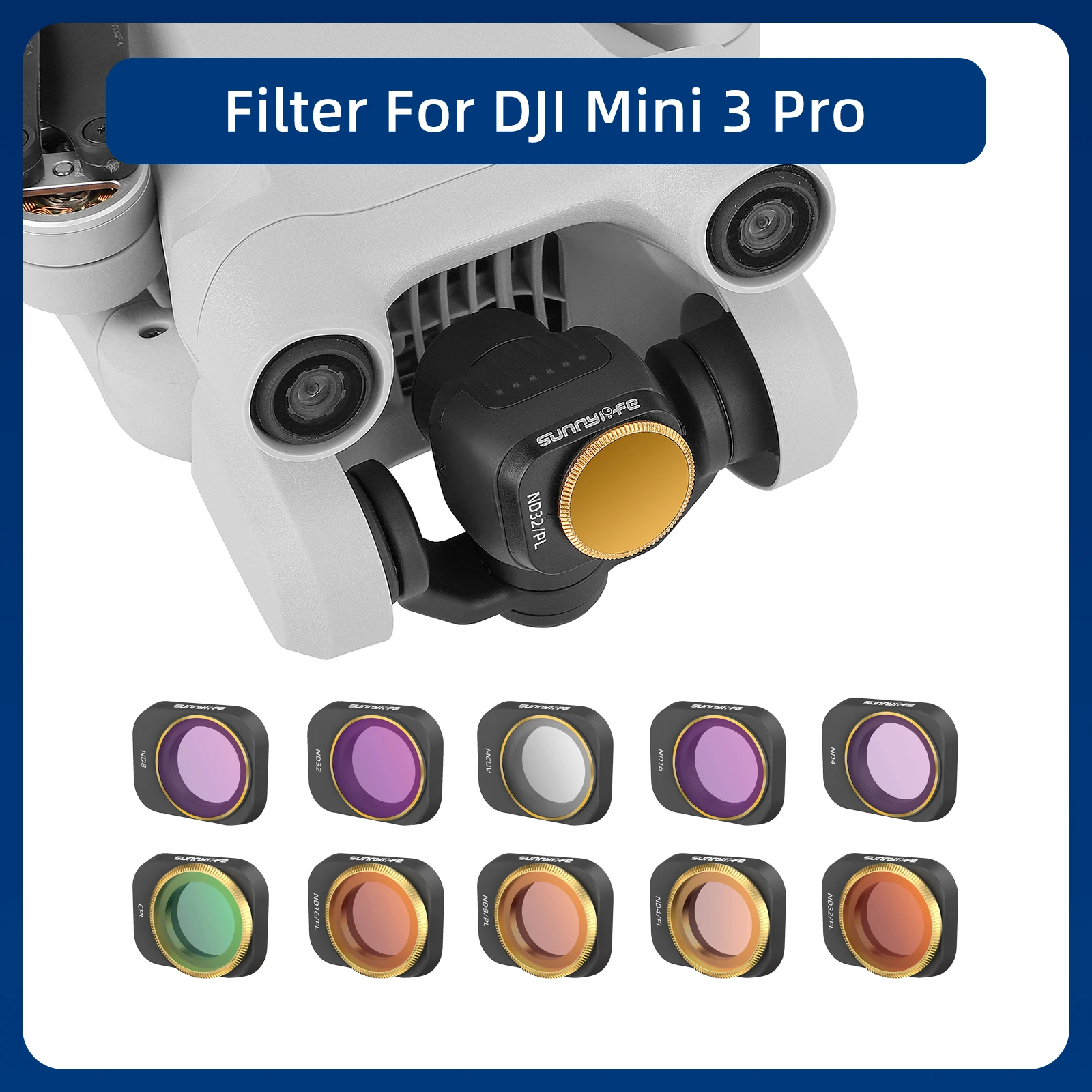 Dji Mini 3 Pro Drone Camera Filter | Replacement Dji Mini 3 Pro Filter ...