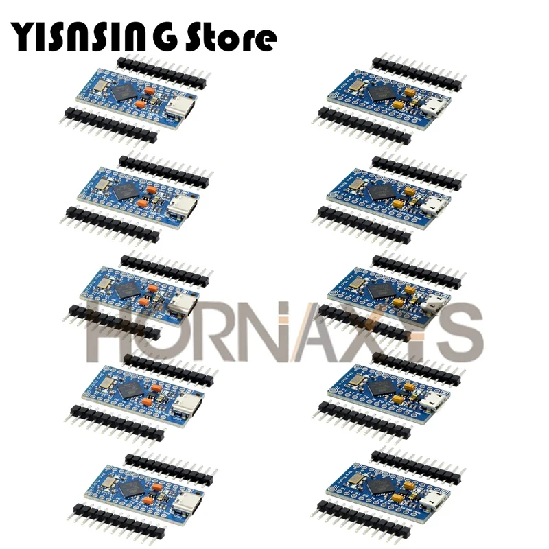 Pro-Micro-para-Arduino-ATmega32U4-5V-16MHz-M-dulo-2-pinos-de-linha-cabe ...