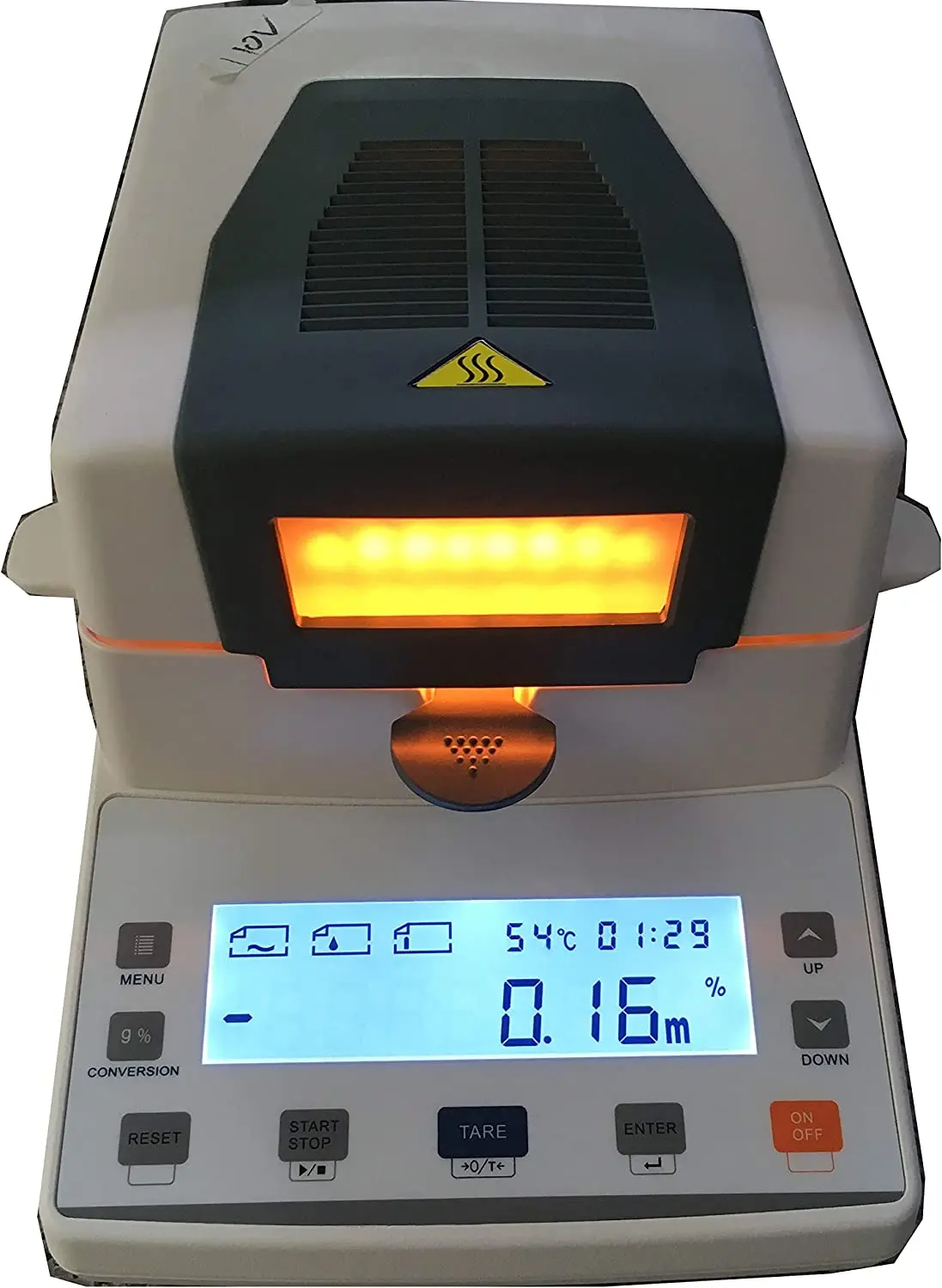 Halogen Moisture Analyzer Electronic Moisture Tester Meter With ...