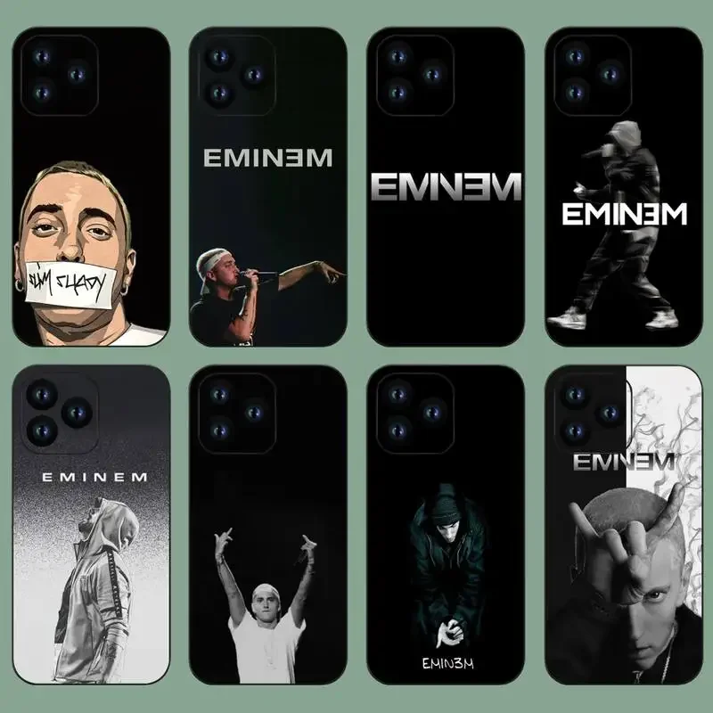 Rapper-Eminem-Phone-Case-Shell-para-iPhone-11-12-13-14-Mini-Pro-XS-Max ...