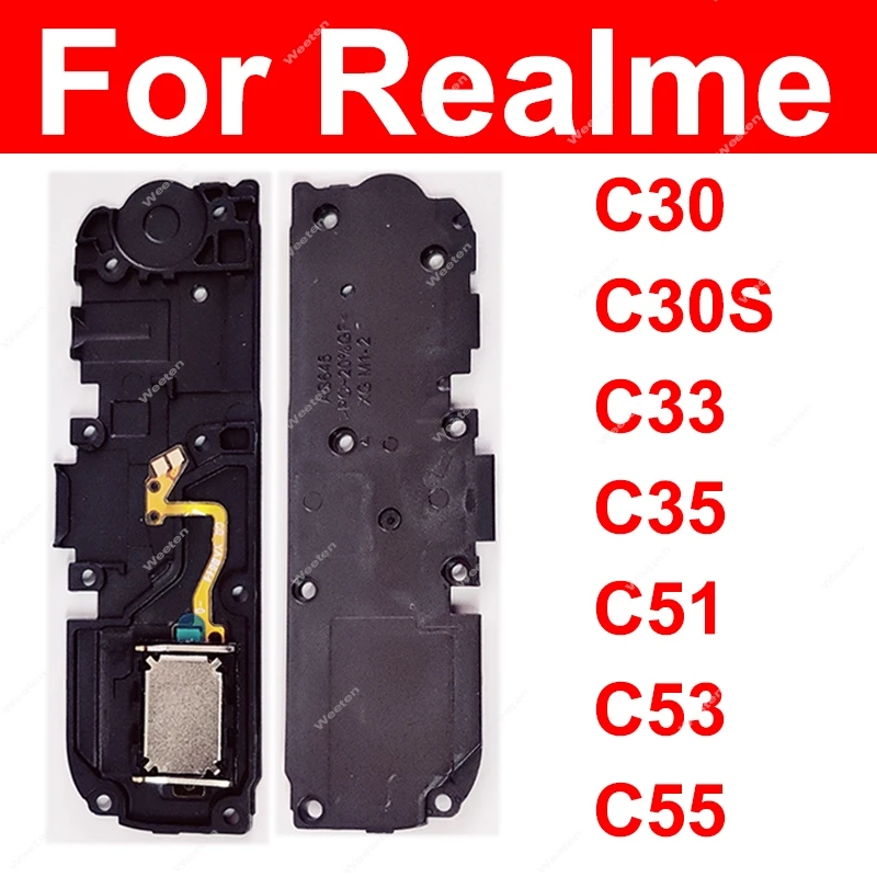 Speaker-Buzzer-For-Realme-C30-C30S-C33-C35-C51-C53-C55-Bottom-Louder ...