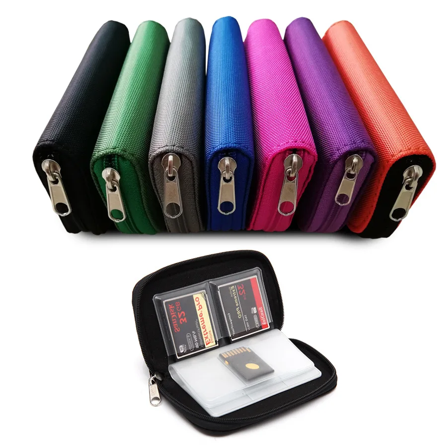 22-Slots-Memory-Card-Storage-Bag-Carrying-Case-Holder-Wallet-Box-for-CF ...