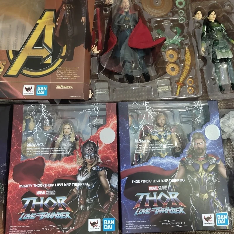 Bandai Original Mighty Thor 4 S.h.figuarts Thor: Love And Thunder Jane ...