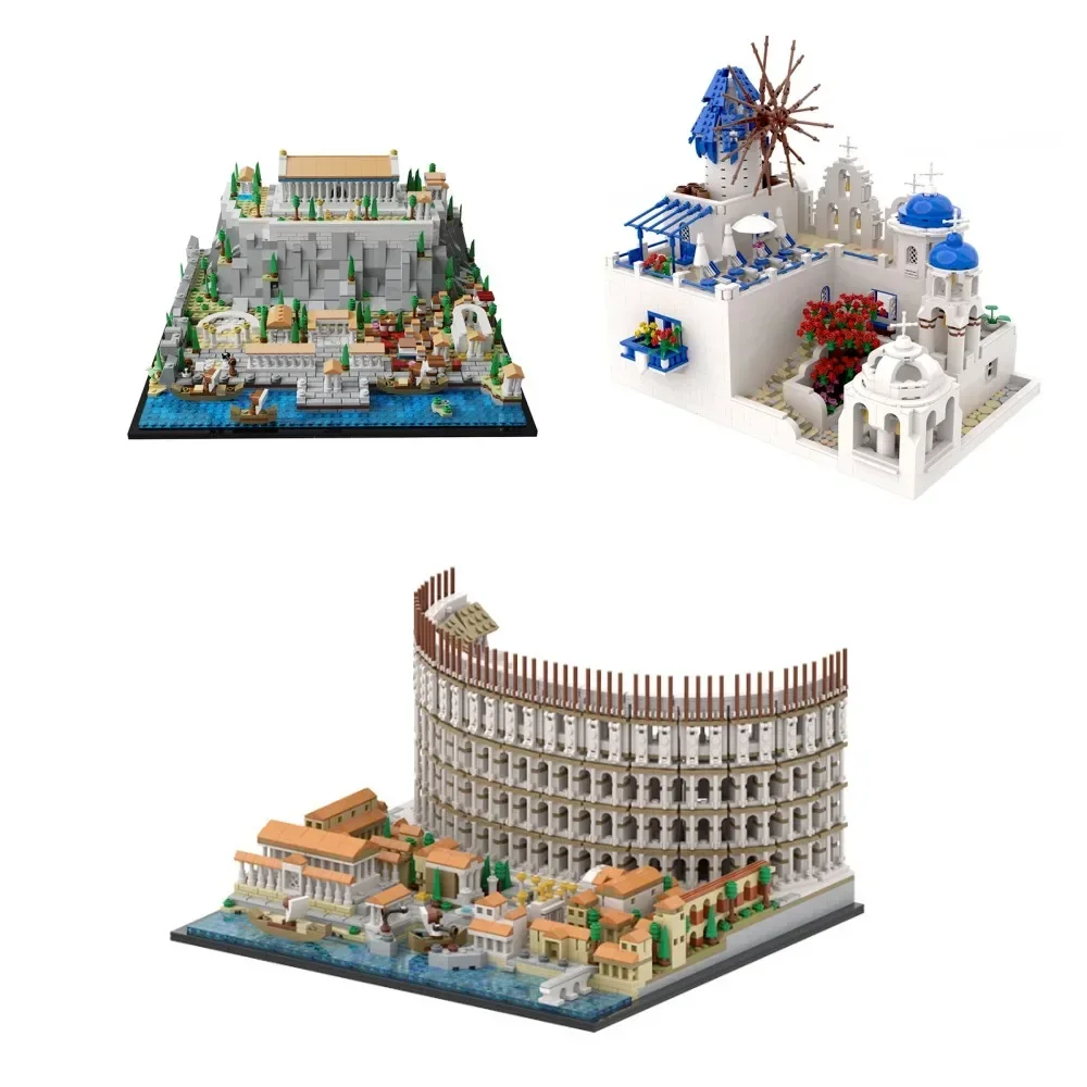MOC-Greece-Acropolis-of-Athens-Palace-Building-Blocks-Set-Parthenons ...