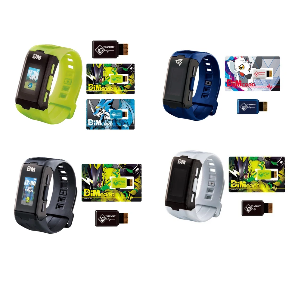 Digimon Adventure PB Gammamon V mon Pulsemon Life Bracelet Linkage ...