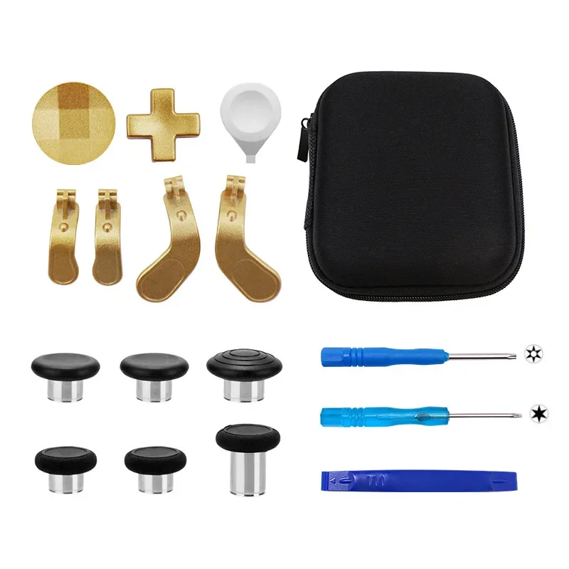 Metal-D-Pad-Trigger-Paddles-Replacement-Thumbstick-for-Xbox-One-Elite ...
