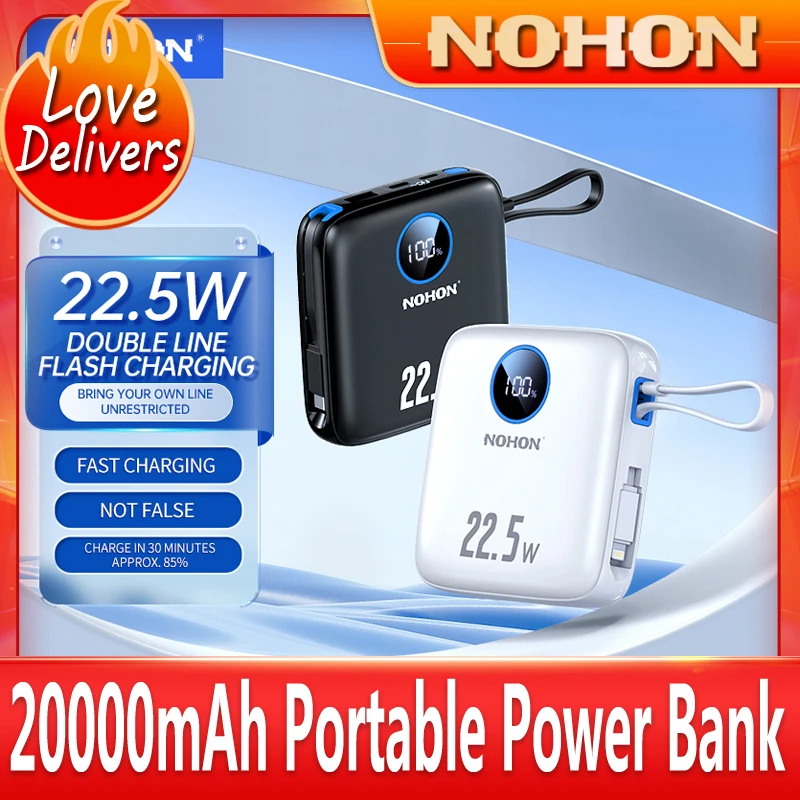 NOHON-Power-Bank-Fast-Charging-Portable-Charger-For-iPhone-14-13-Mini ...