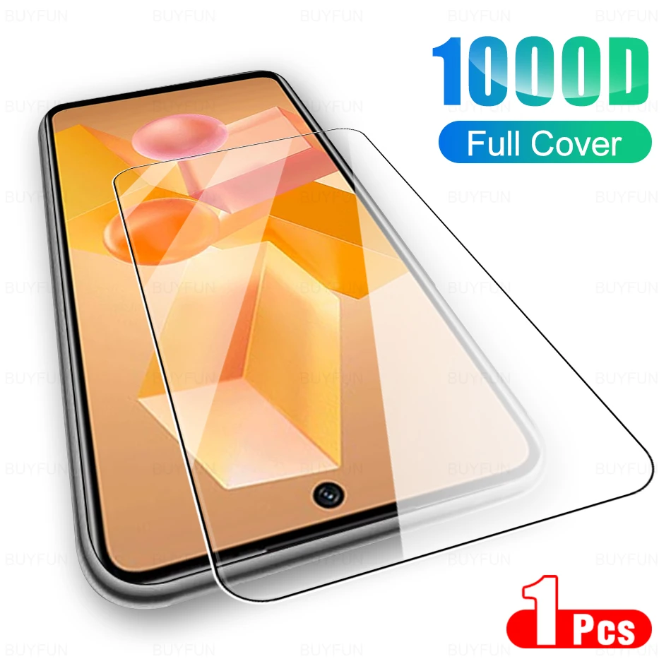9H Tempered Glass Transparent For Infinix Hot 40 Pro Hot40 40pro 40i ...