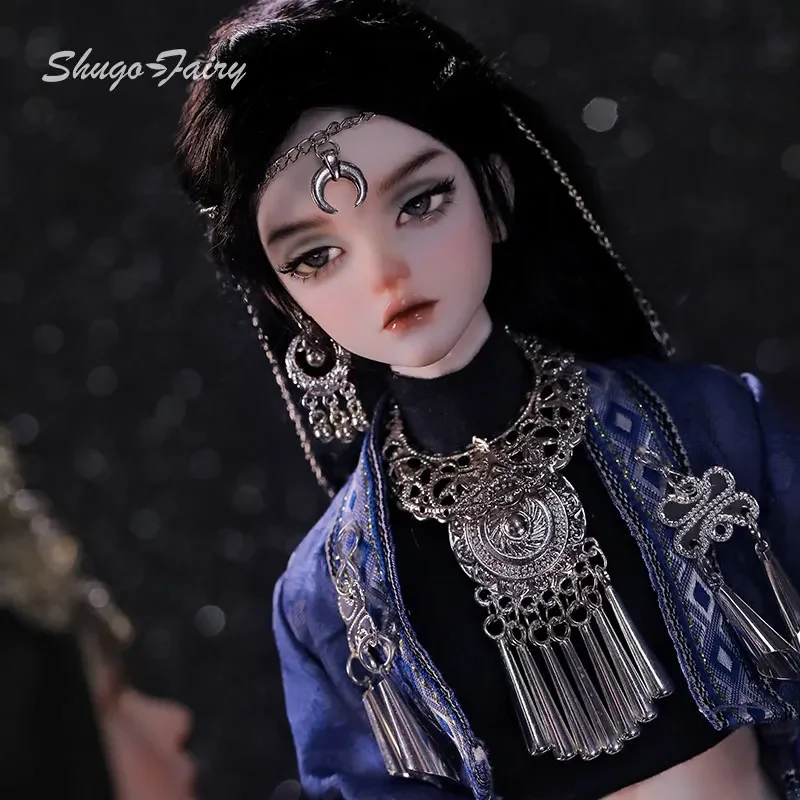 Suxi Ball Jointed Doll 1/4 Unique Minority Miao Paladin Embroidery ...