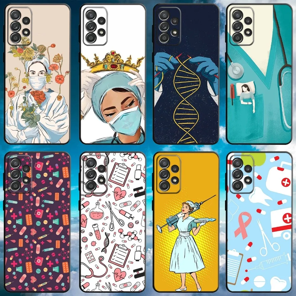 Nurse-Medical-Medicine-Phone-Case-For-Samsung-S21-S22-Ultra-S20-S30 ...