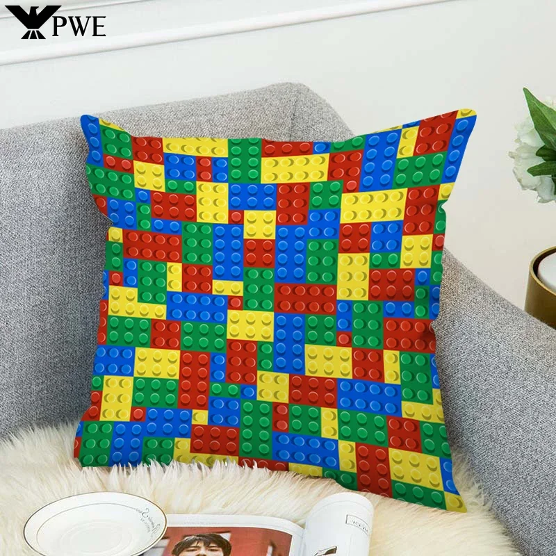 Pillowcase-45-45-Building-Blocks-Decorative-Pillows-Cushion-Cover-50x50 ...