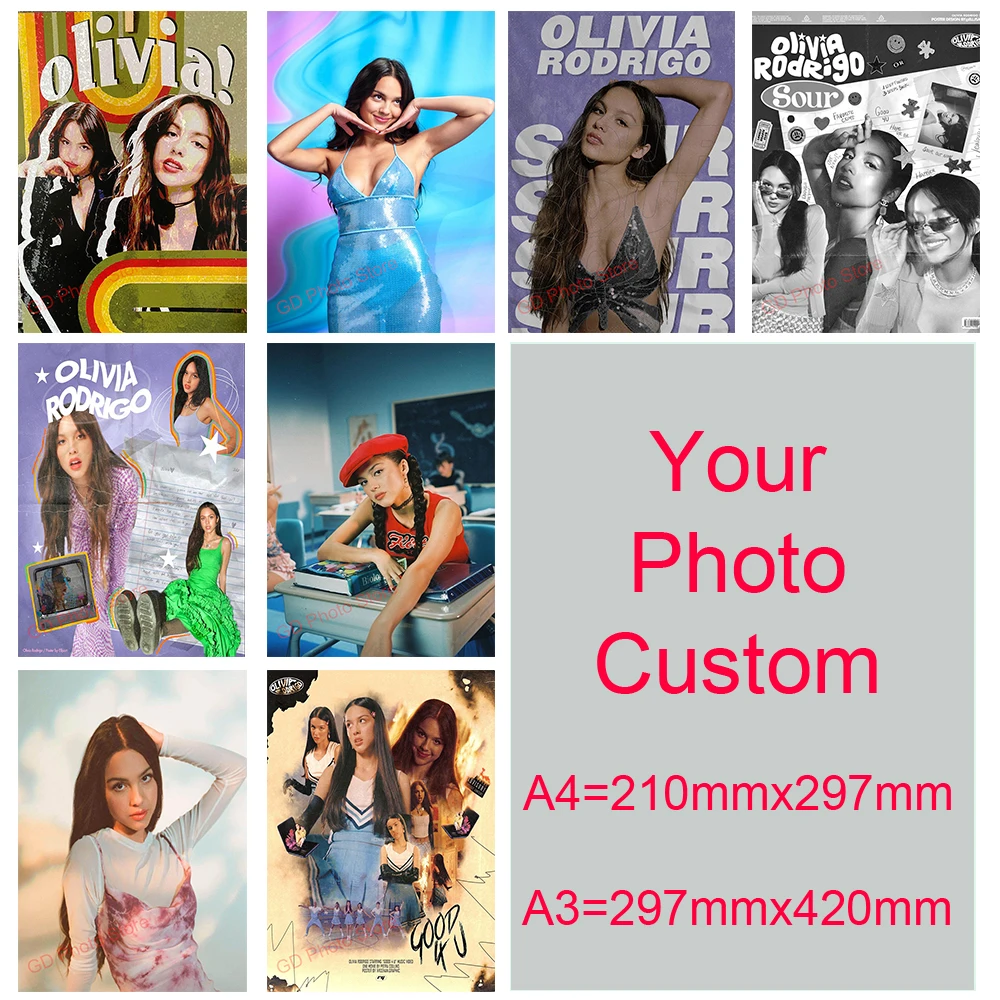 Personalizado cantor olivia rodrigo hd posters azedo drivers licença ...