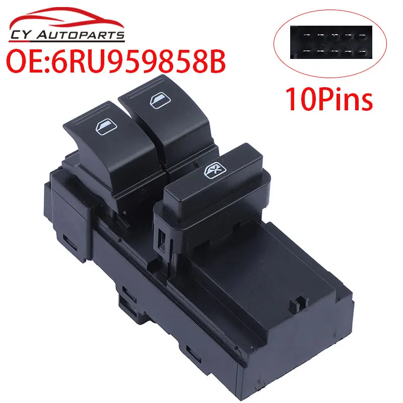 New-High-Quality-Power-Window-Switch-For-VW-Polo-Vento-6RU959858B ...