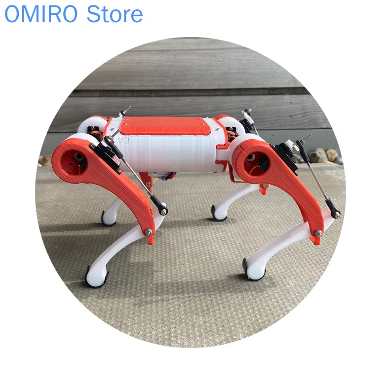 Quadruped-Robot-Pineapple-Dog-Third-Generation-Open-Source-Project-Open ...