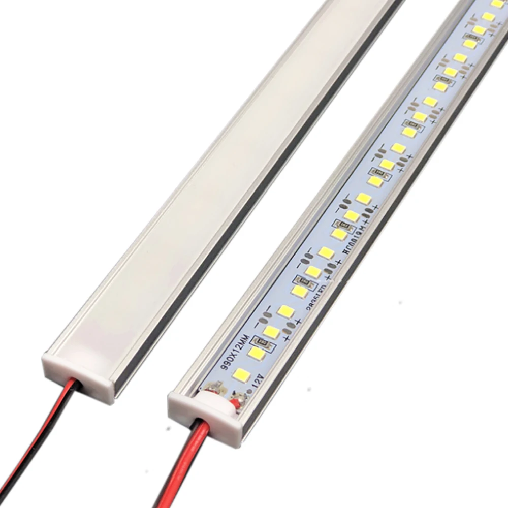 Barra de tira de luz LED rígida, carcasa de aluminio + cubierta de pc ...