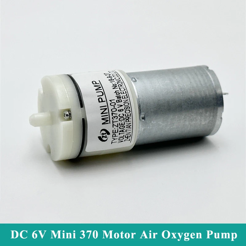 Dc 3V 5 V 6 6V Mikro Mini 370 Motoros Légszivattyú Oxigénnyomás ...