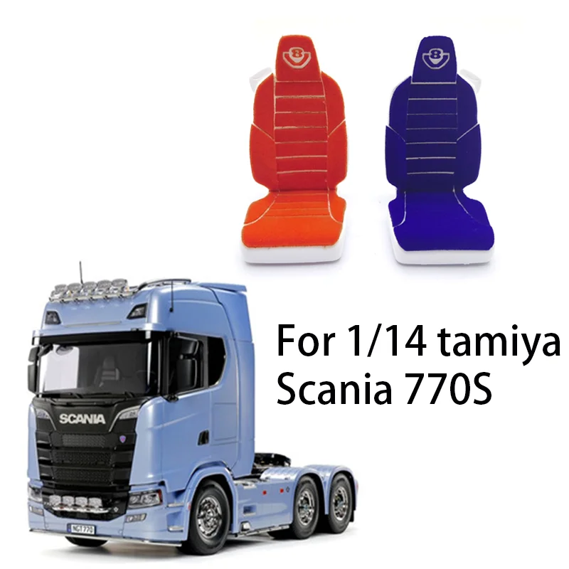 Seat-Sticker-Decorative-Upgrades-for-1-14-Tamiya-RC-Truck-Trailer ...