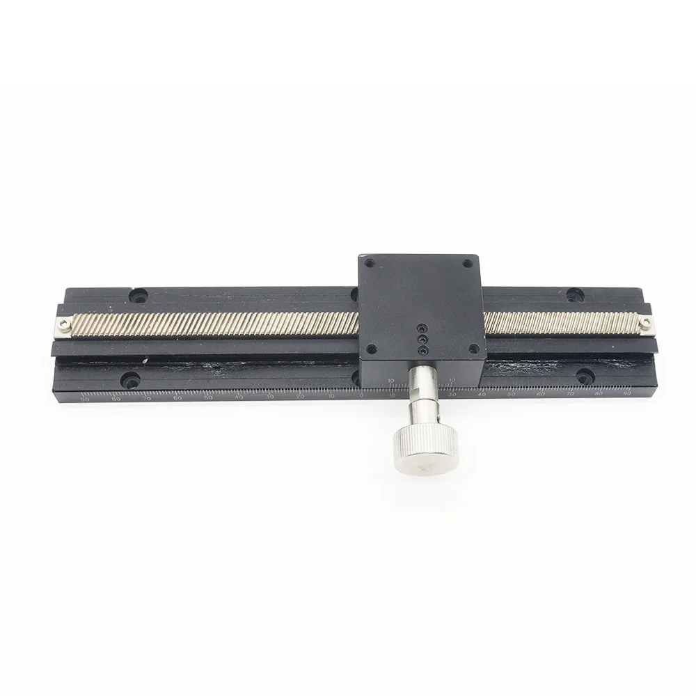 X-Axis-LWX40-250-Long-Stroke-Manual-Groove-Slide-Table-Precision-Gear ...