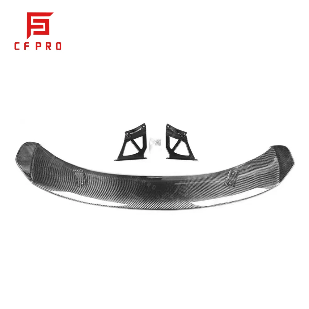 Carbon Fiber Rear Spoiler Tail Wings for Porsche Cayman 718 981 987 GT ...