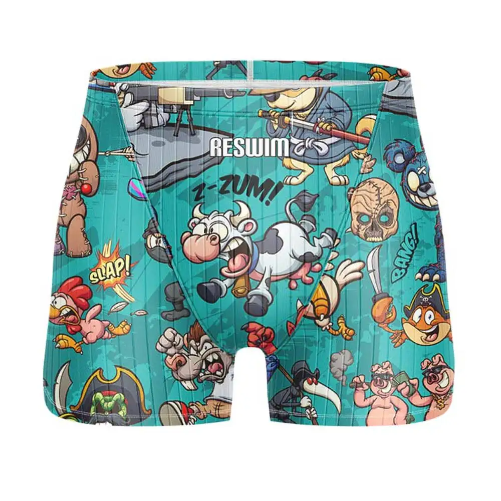 2026 Summer Men's Swimming Trunks Swim Jammers Swimsuit Shorts Beach ...