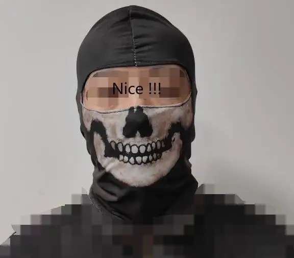 MWII Ghost Mask 2022 COD Cosplay Airsoft Tactical Skull Full Mask