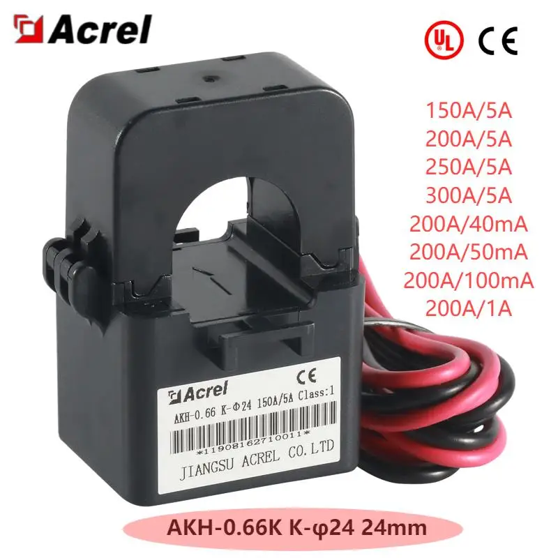 UL Split Core Current Transformer Suppliers AC Clamp on CT Input 100A ...
