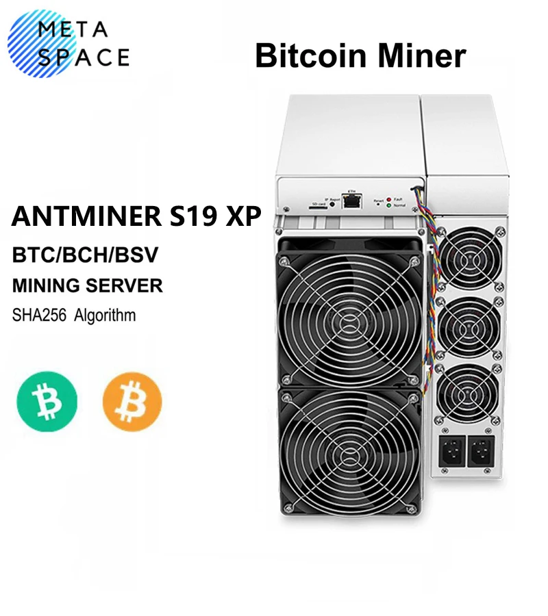 새로운 Bitmain Antminer S19 XP 141/134Th/s 3032W ASIC Bitcoin Miner PSU 포함 ...