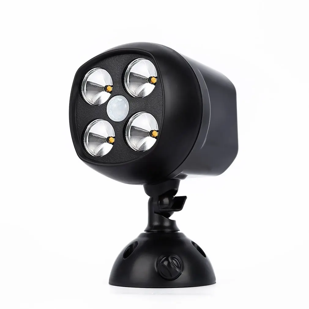 Foco-de-luz-LED-con-Sensor-de-movimiento-foco-de-4LED-600-l-menes ...