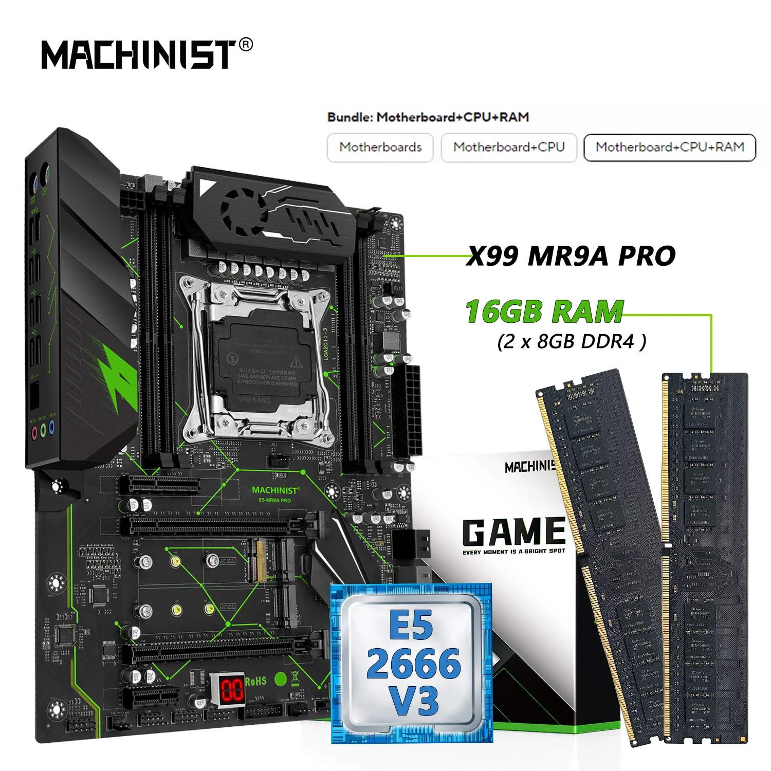 MACHINIST-MR9A-PRO-X99-Motherboard-combo-Kit-with-Xeon-E5-2666-V3-CPU ...