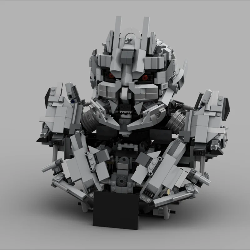887-Uds-Moc-famoso-pel-cula-Megatron-busto-bloques-de-construcci-n ...