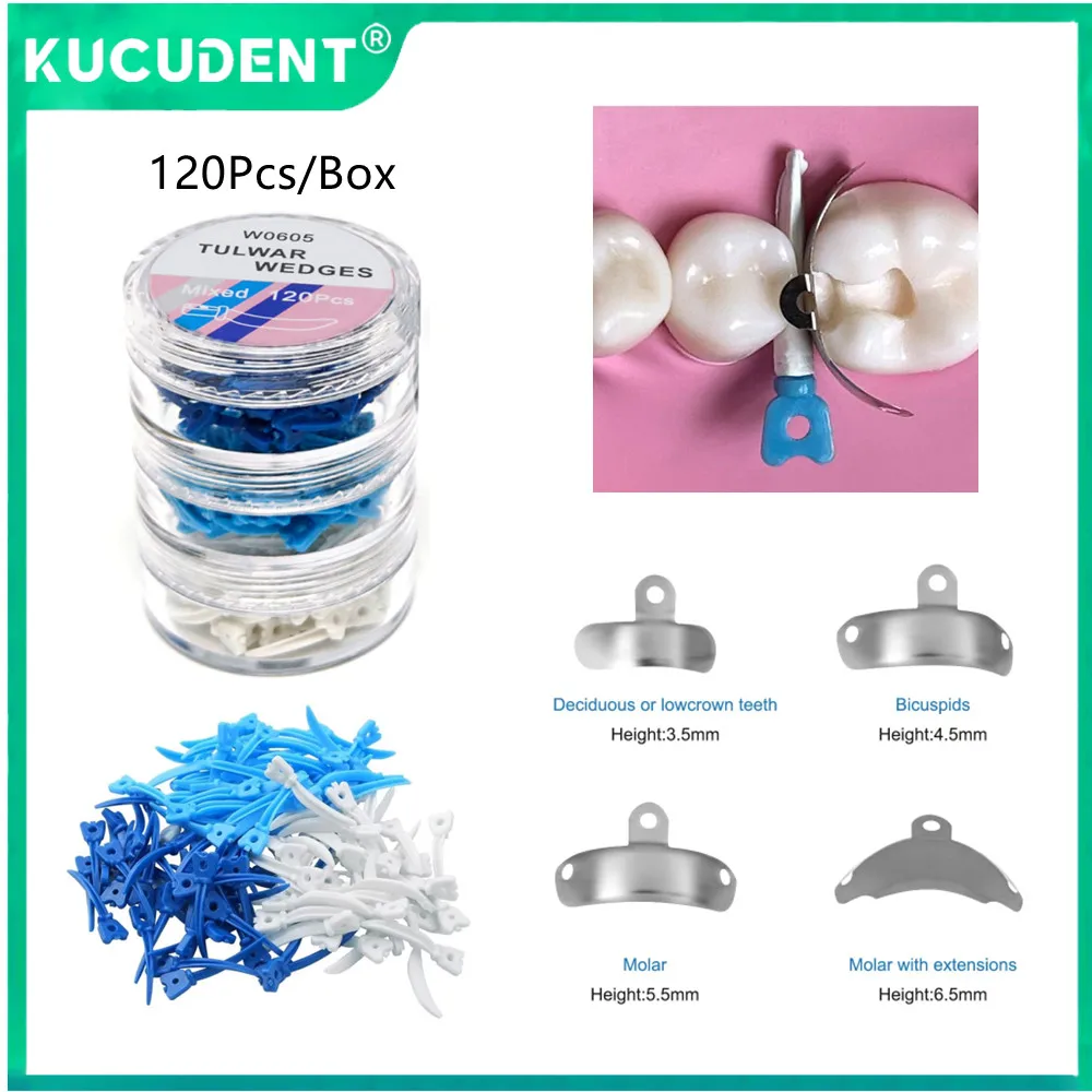 1Box Dental Tulwar Wedges Refill Wedge for Sectional Matrix System ...