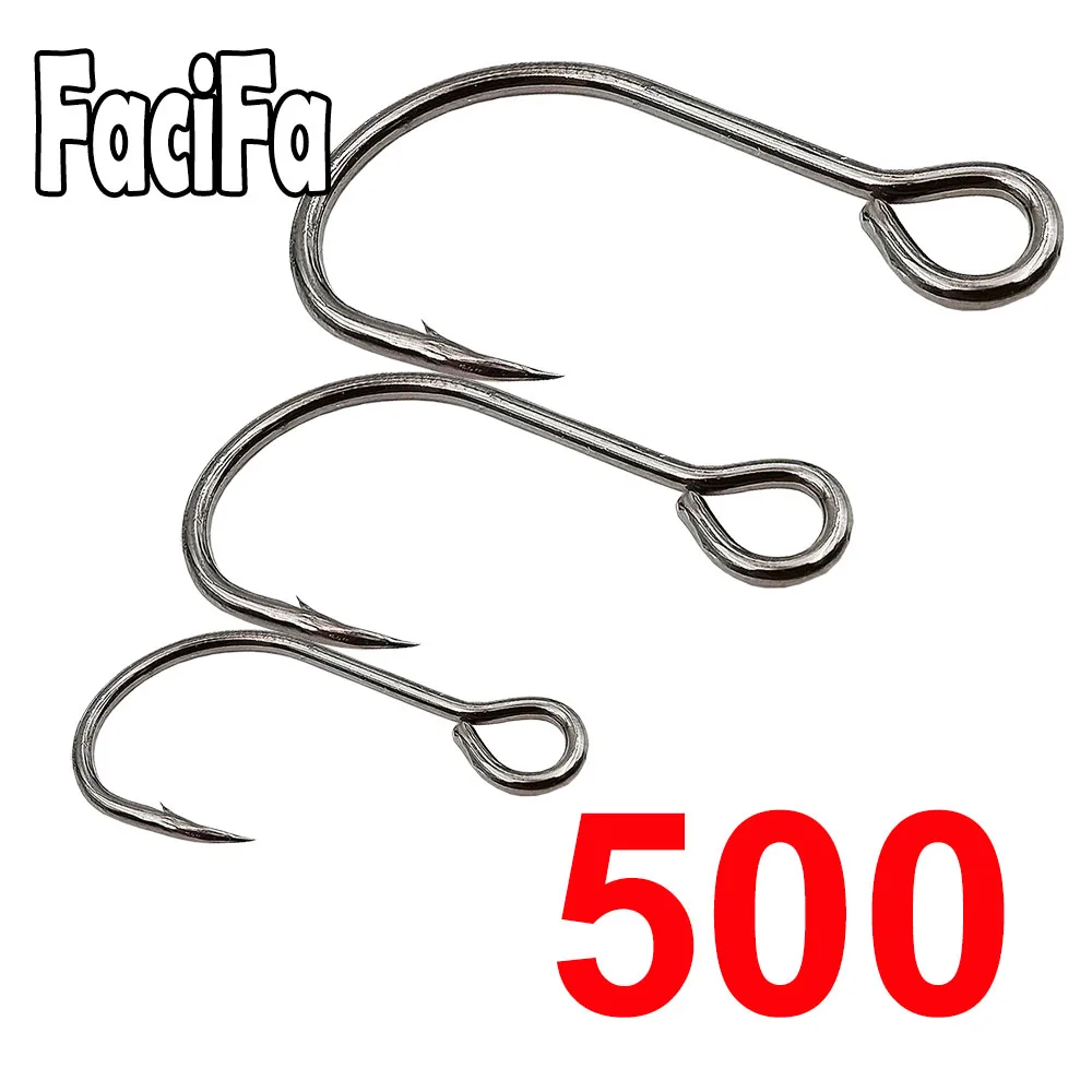 500-Pcs-Big-Eyelet-Fishing-Hook-Replace-Treble-Hook-Single-Crank-Hook ...