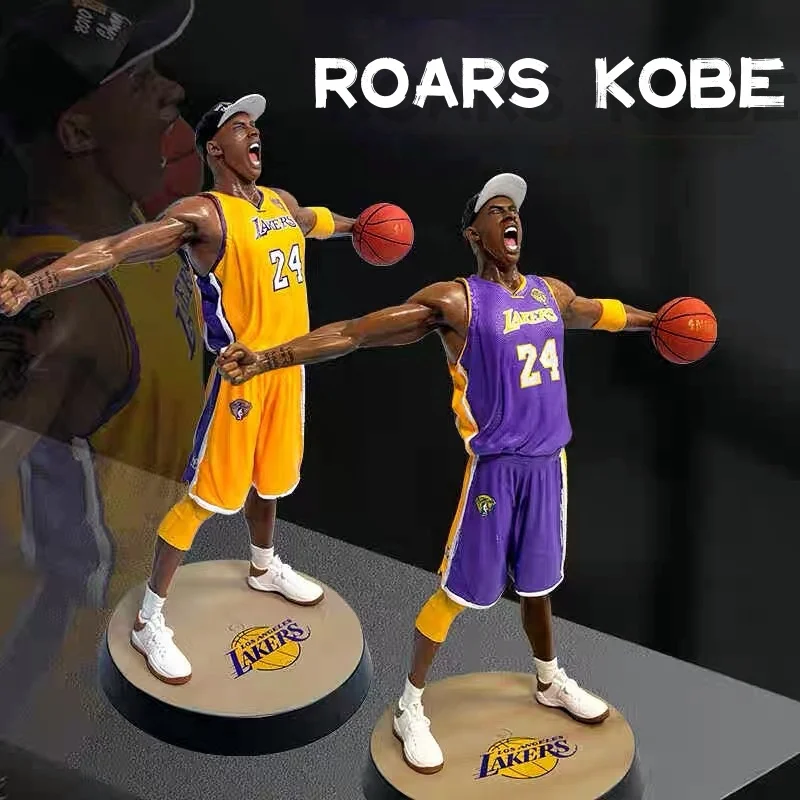 2024-Hot-NBA-Basketball-Star-Kobe-Figure-Model-Black-Mamba-Roars-Kobe ...
