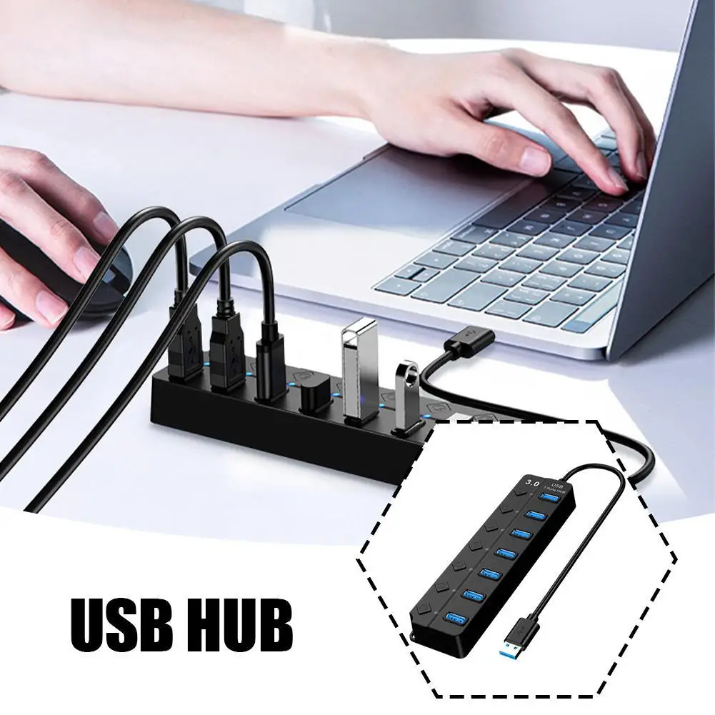4-Ports-2-0-3-0-USB-HUB-Splitter-High-Speed-Multi-Splitter-USB-Adapter ...