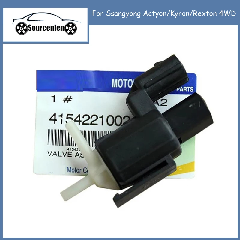 Solenoide de válvula de vacío genuino 4154221002 para Ssangyong Actyon ...