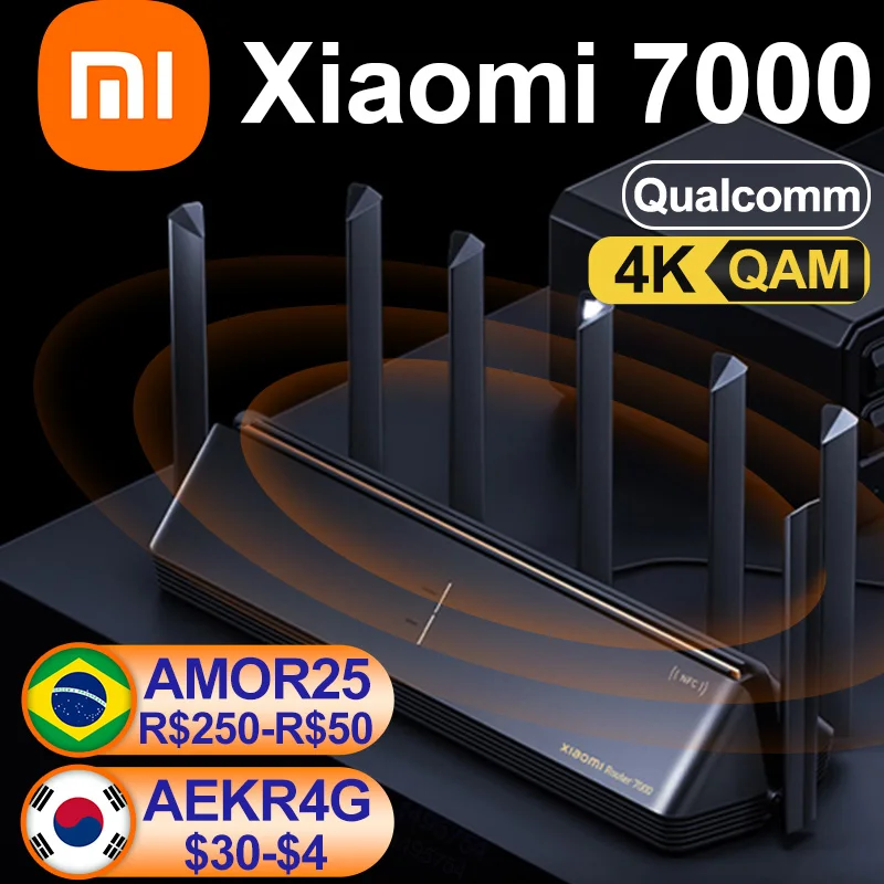 New-2023-Xiaomi-Original-Router-7000-Qualcomm-A73-1-5GHz-1GB-Powerful ...