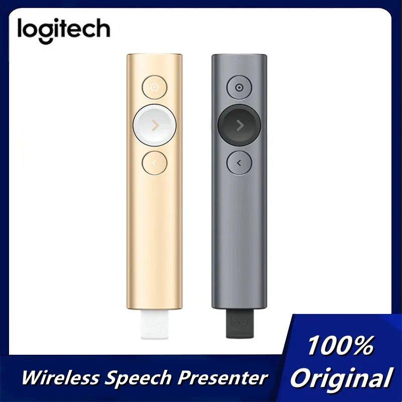 Logitech-proyector-de-voz-inal-mbrico-Control-remoto-PPT-con-conexi-n ...