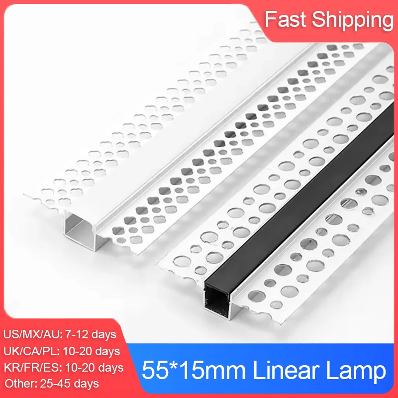 Alum-nio-Recessed-LED-Channel-T-Slot-Drywall-Perfis-Gabinete-L-mpada ...