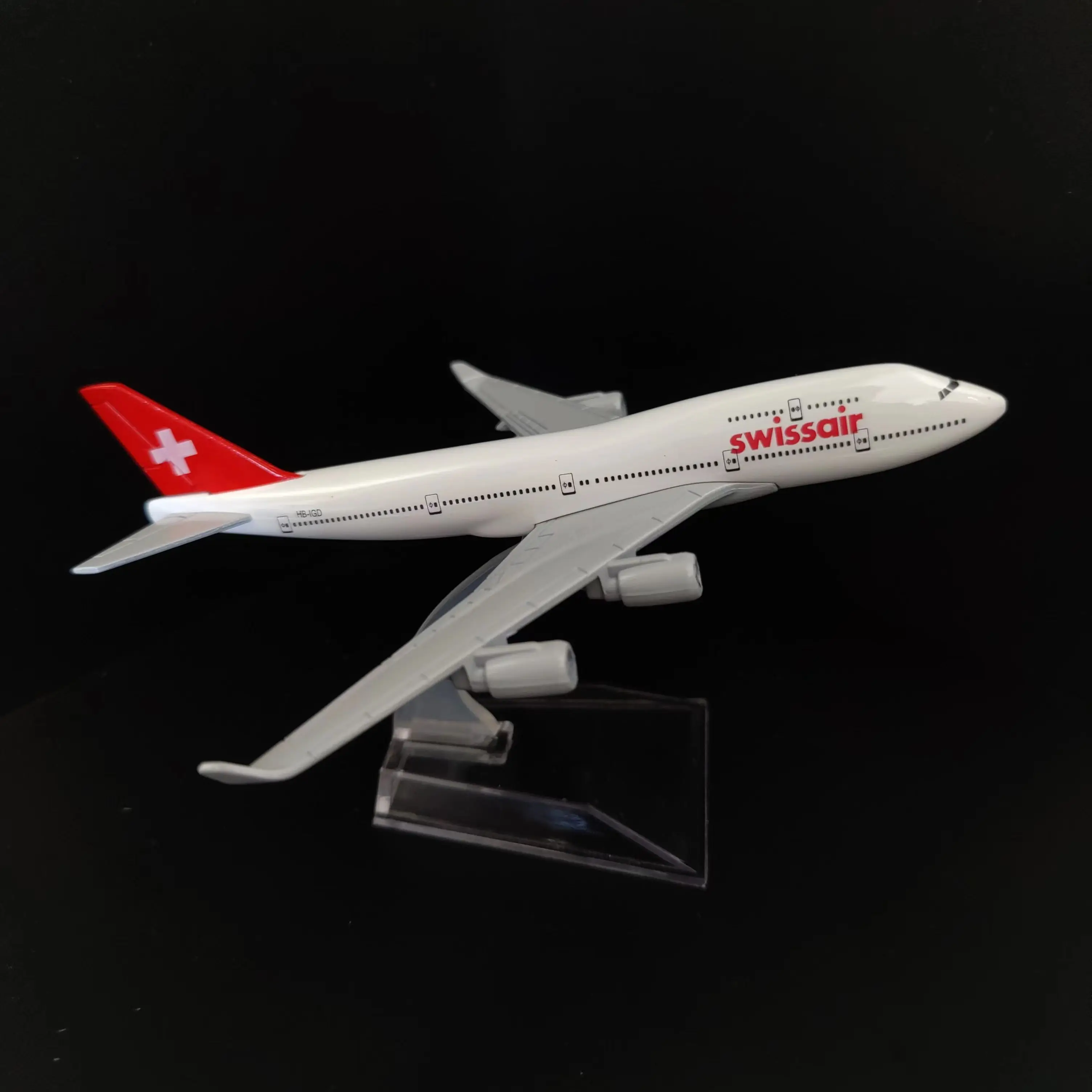 Scale-1-400-Metal-Aircraft-Replica-15cm-Swiss-Air-Europe-Airline-Boeing ...