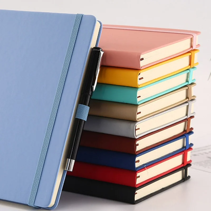 Cuaderno-A5-personalizable-con-tapa-dura-de-cuero-almohadillas-de ...