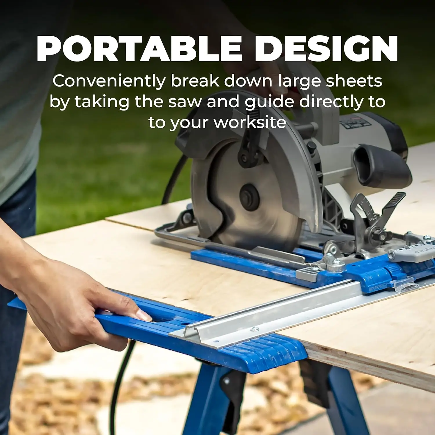 Circular Saw Guide Track – Nailed It Tools