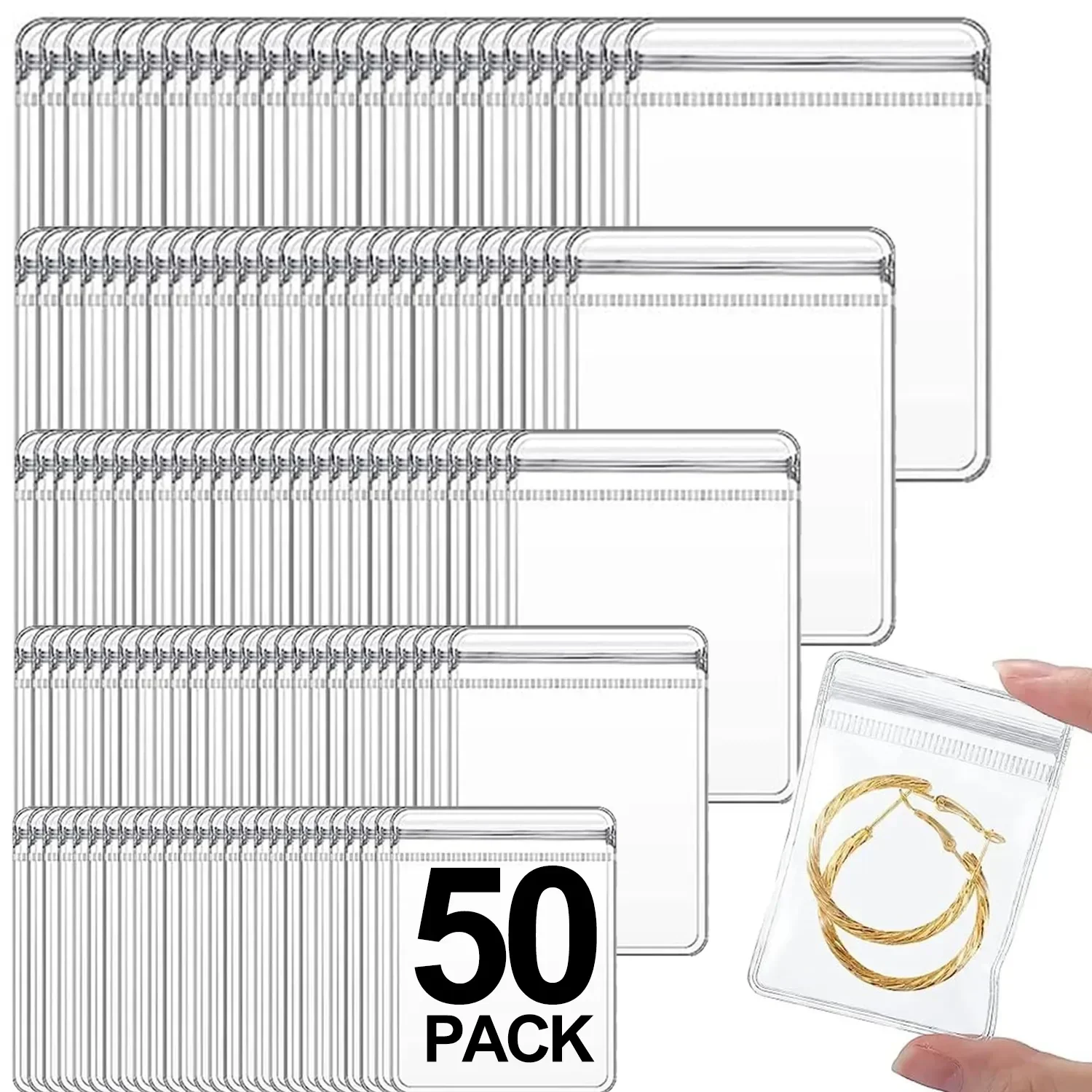10-50Pcs-Transparent-PVC-Jewelry-Organizer-Pouches-Bags-Anti-Oxidation ...
