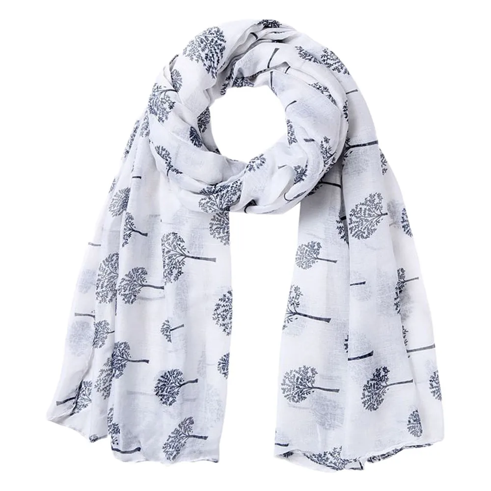 Scarf-Women-Dandelion-Printed-Soft-Chiffon-Shawl-Wraps-Scarf-Scarves ...